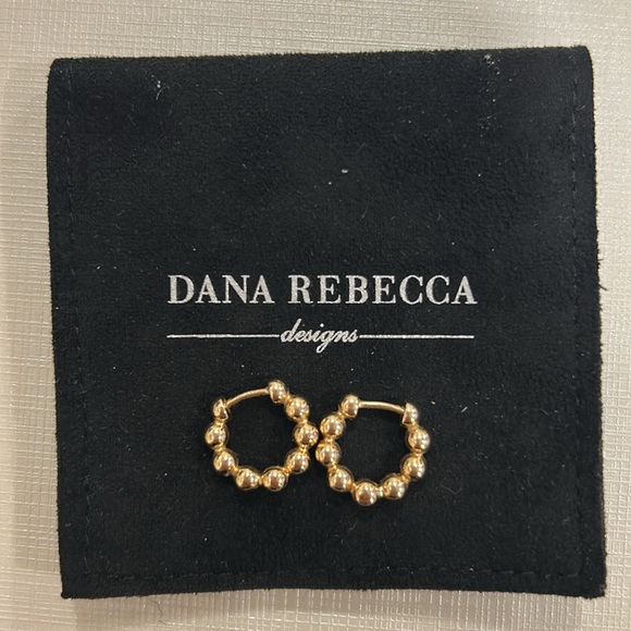 Dana Rebecca Designs | Jewelry | Drd Poppy Rae Pebble Hoops | Poshmark